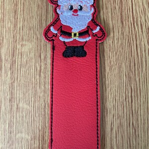 1280. Santa Bookmark. - Etsy