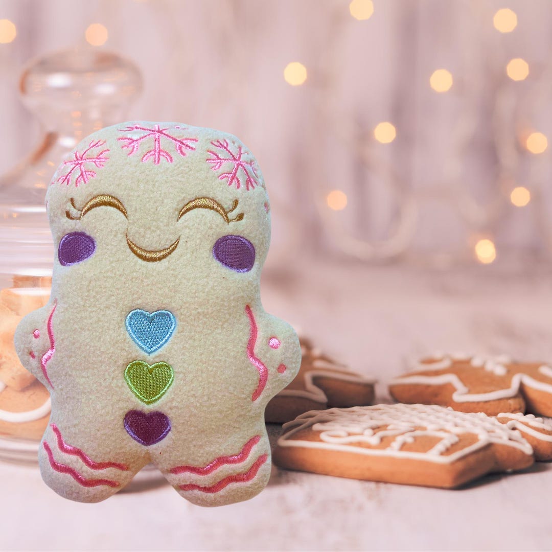 Gingerbread Plushies | Stuff Animals | Mini Plushie | Stuffie | Toy ...