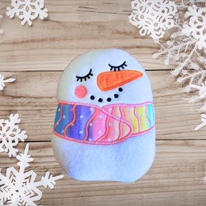 RTS Snowman Plushies Stuffie Mini Plushie Snowman Doll Christmas ...