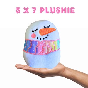 RTS Snowman Plushies Stuffie Mini Plushie Snowman Doll Christmas ...