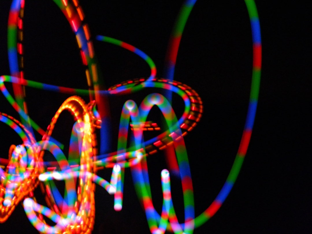Poi * Motion Photography * Abstract Art * Moving Colors * Wall Art ...