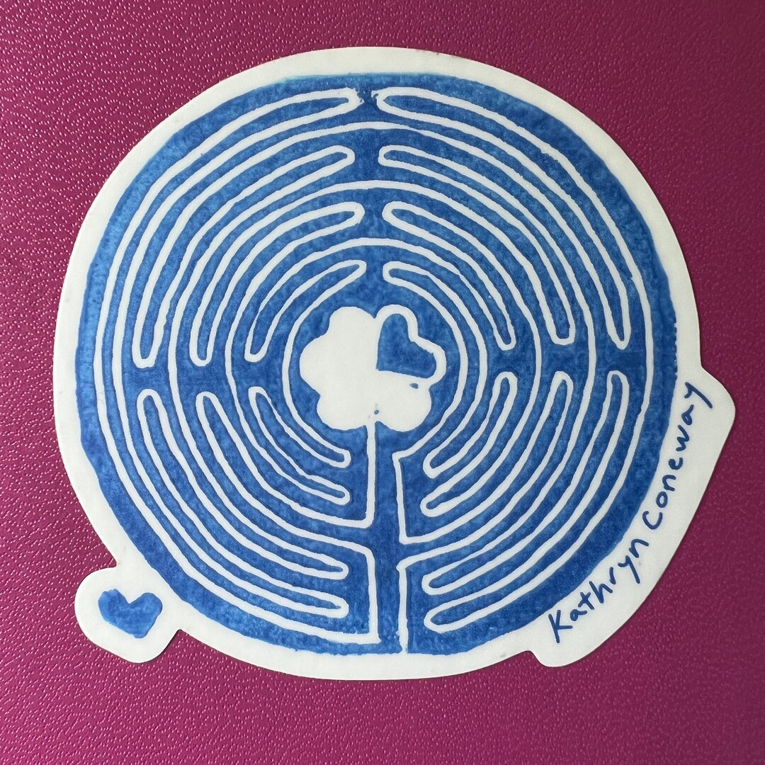 Labyrinth Vinyl 3" Sticker - Etsy