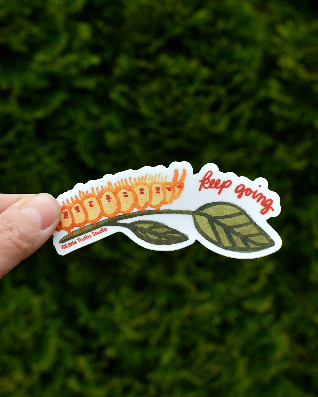 Keep Going Sticker, Self Care Sticker, Hope, Perseverance, Cute Book ...