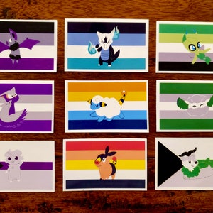 LAST CHANCE LGBTQ Pokemon Vinyl Stickers 3 Inches Wide - Etsy