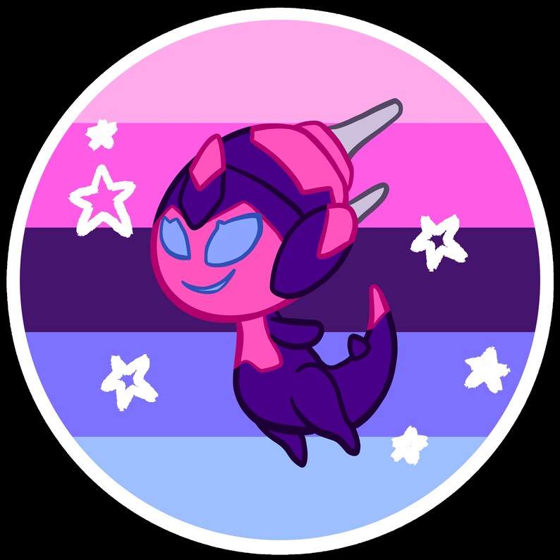 LGBTQ Set 1 Pokemon Round Vinyl Stickers 3 Inches Rainbow - Etsy
