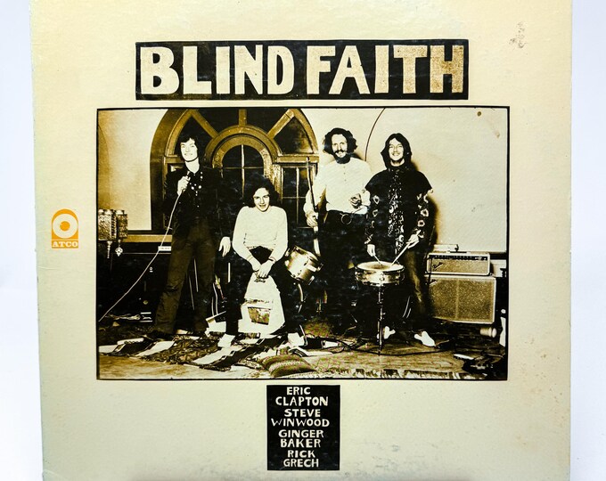 1969 Blind Faith – Blind Faith Vintage LP Vinyl Record Album ATCO ...