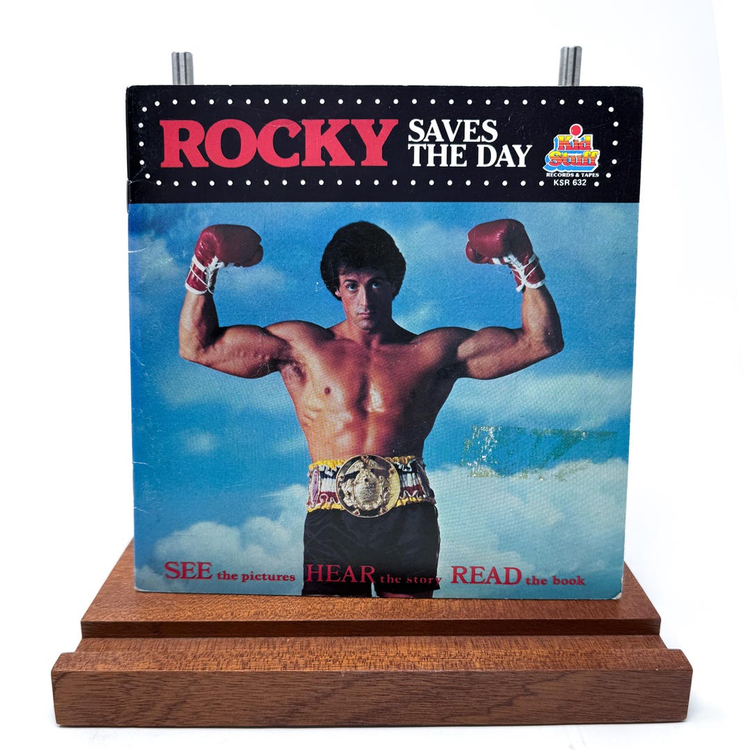 1983 Rocky Saves the Day Vintage Vinyl Record Kid Stuff Records – KSR ...
