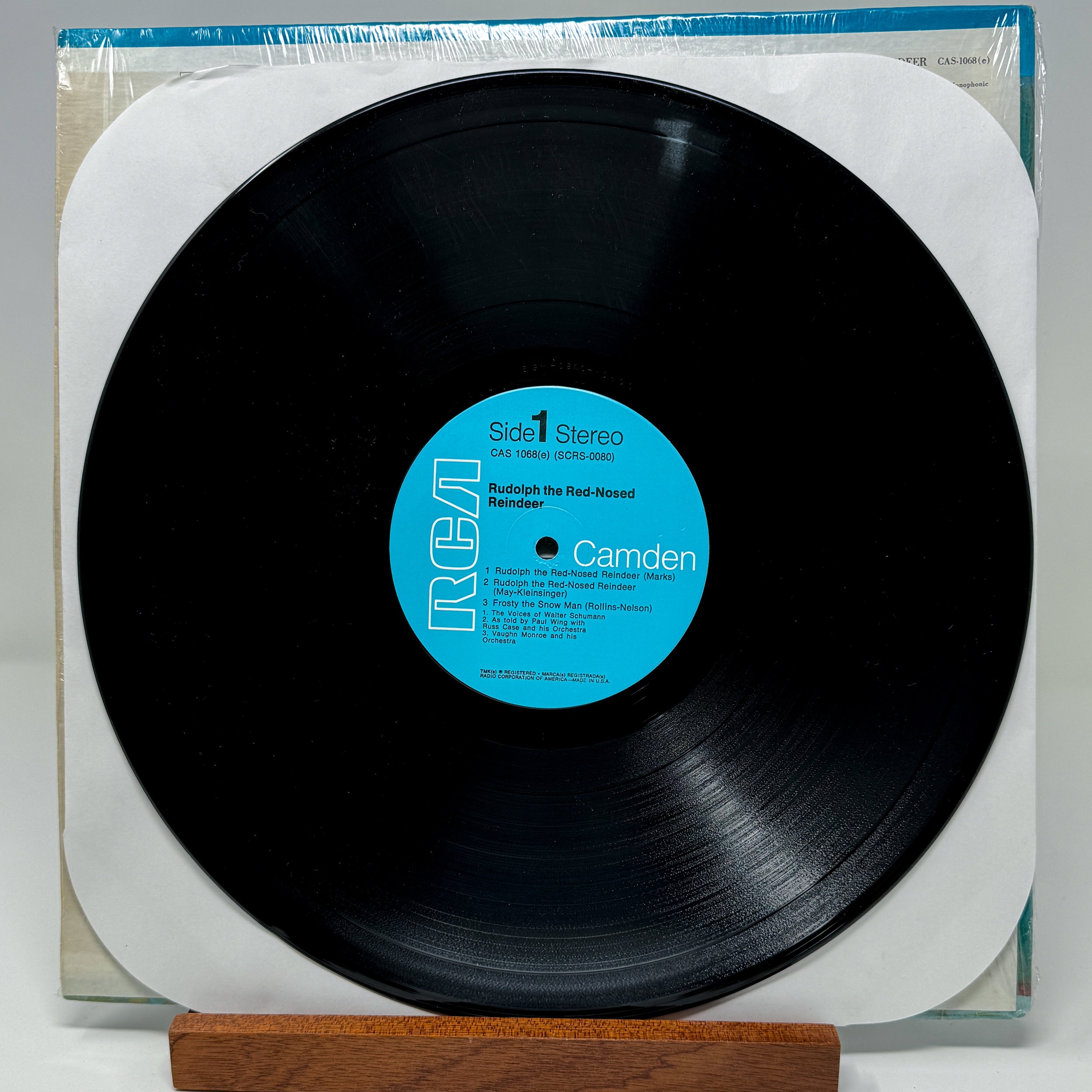 1965 Rudolph the Red-nosed Reindeer Vintage Vinyl Record Album - Etsy