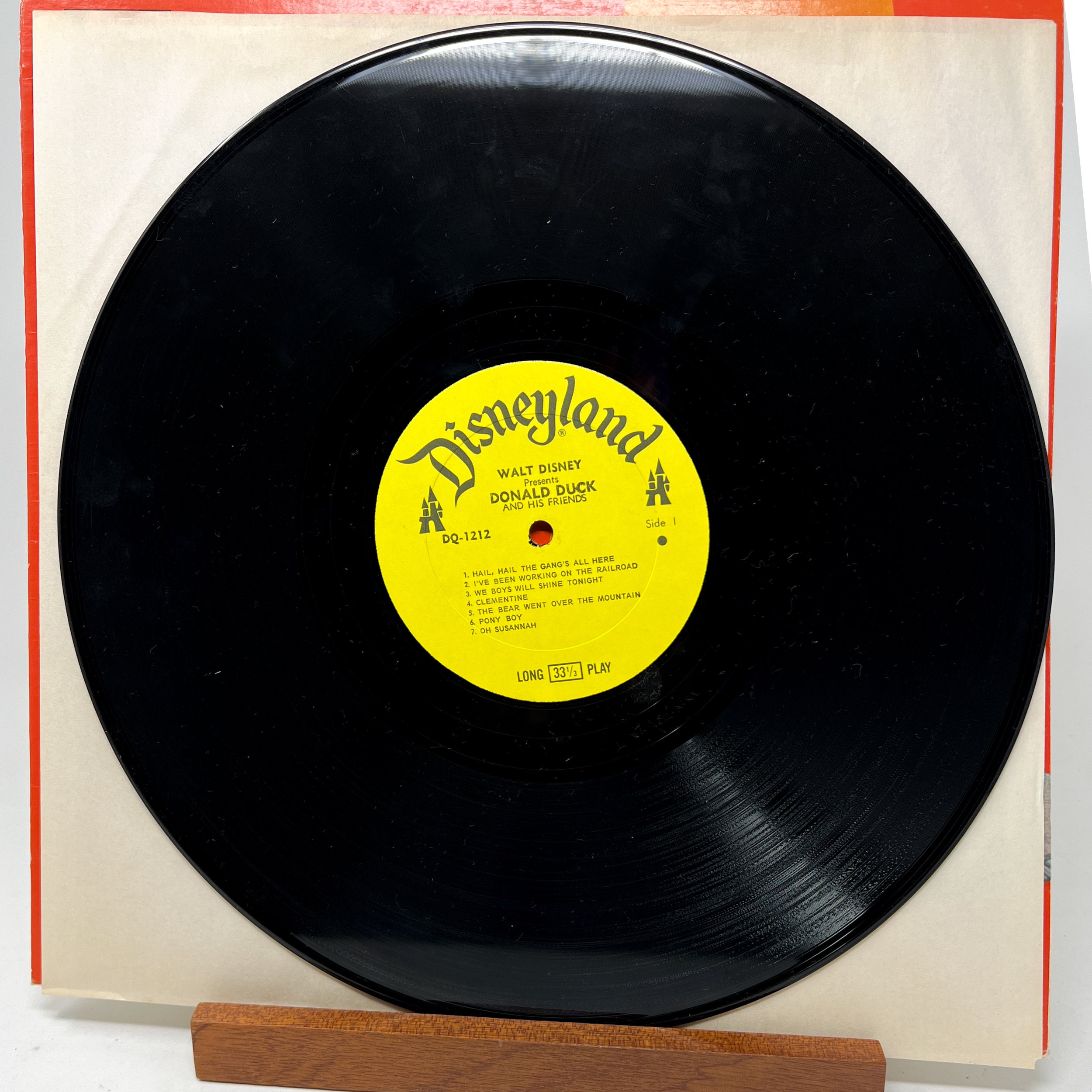 1969 Walt Disney Presents Donald Duck and His Friends Vintage LP Vinyl ...