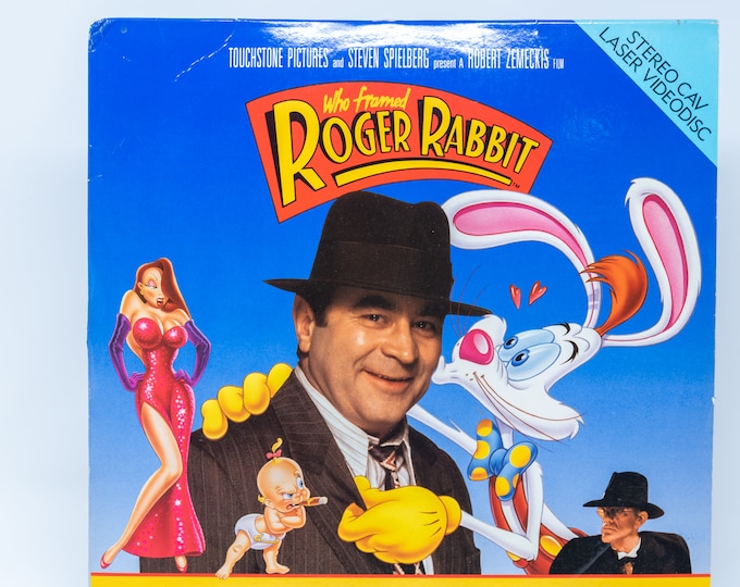 1989 Who Framed Roger Rabbit 940 CS Vintage Laserdisc Touchstone Home ...