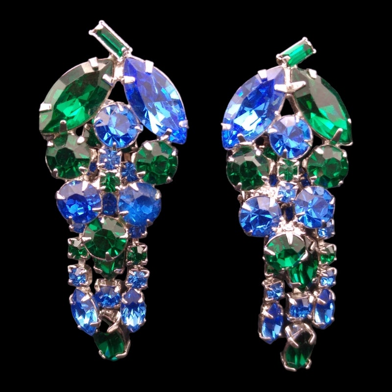 Dangle Clip Earrings - Etsy