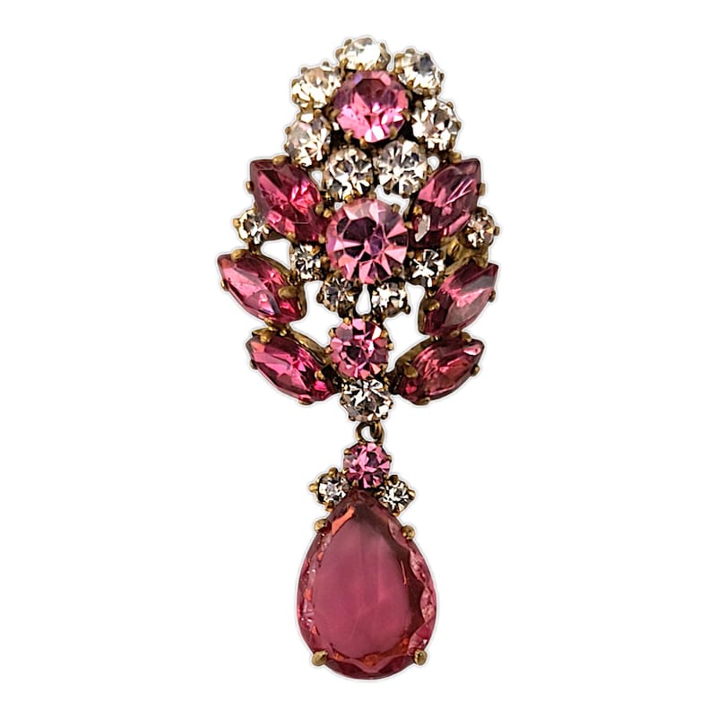 Rhinestone Brooches - Etsy