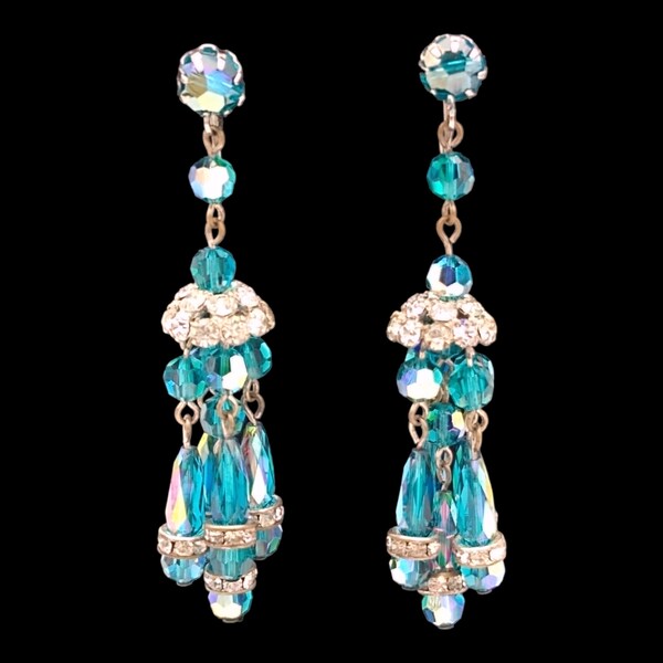 Teal Rhinestones - Etsy