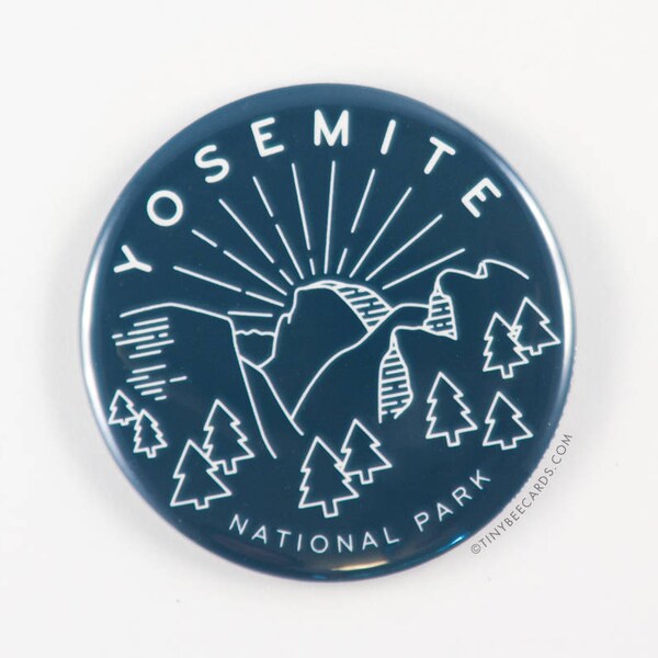 Yosemite National Park Magnets - Etsy