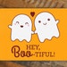Funny Halloween Love Card hey Boo-tiful - Etsy