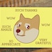 Funny Thank You Card "such Thanks" - Doge Card, Shiba Inu Greeting Card ...