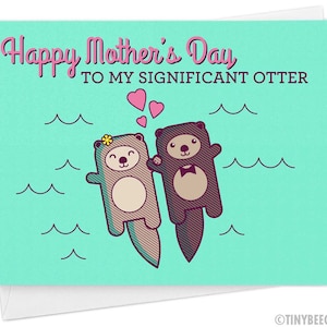 Cute Mothers Day Card for Wife "happy Mother's Day to My Significant ...