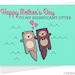 Cute Mothers Day Card for Wife "happy Mother's Day to My Significant ...