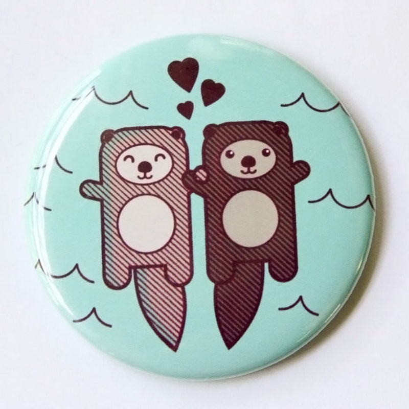 Holding Hands Enamel Pin - Etsy