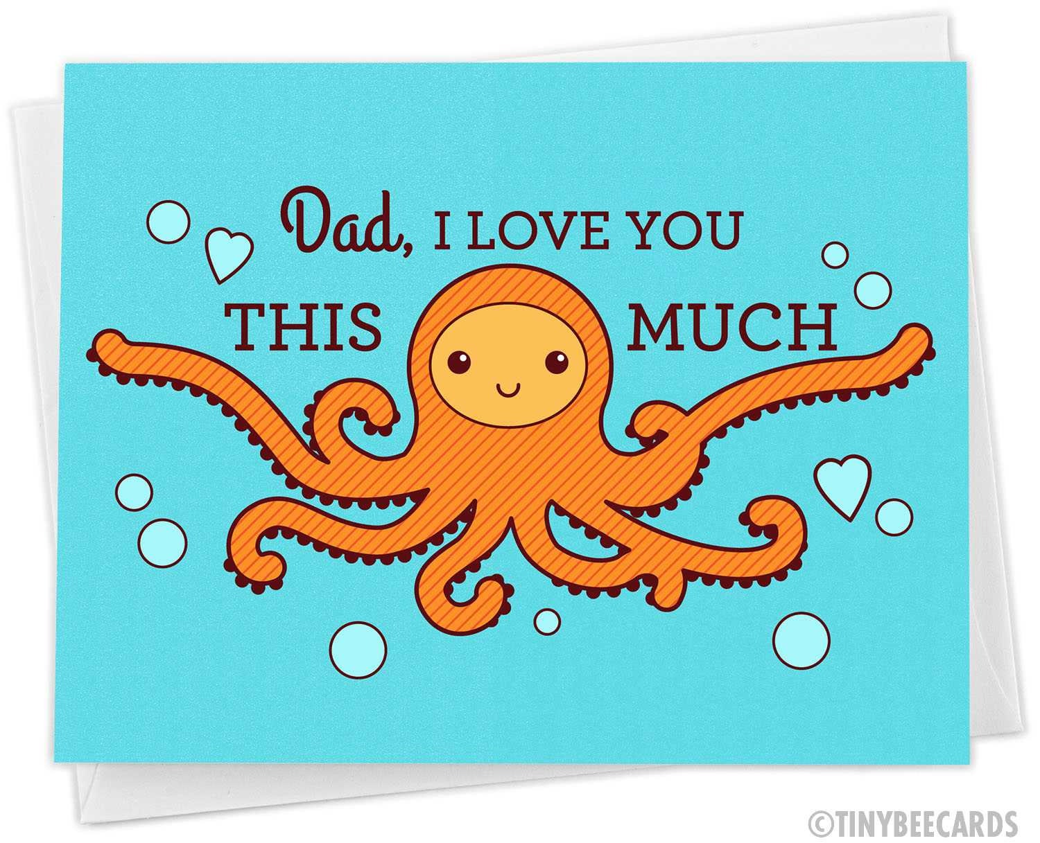 Card Making & Stationery Greeting Card Outstanding Octopus Papercraft ...