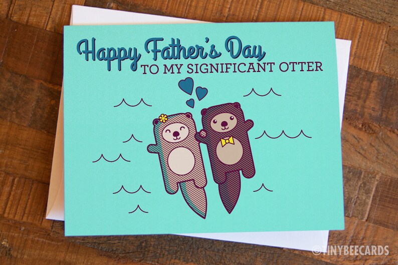 Cute Fathers Day Card for Husband "happy Father's Day to My Significant ...