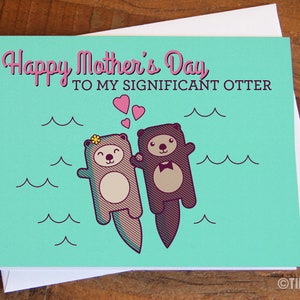 Cute Mothers Day Card for Wife "happy Mother's Day to My Significant ...