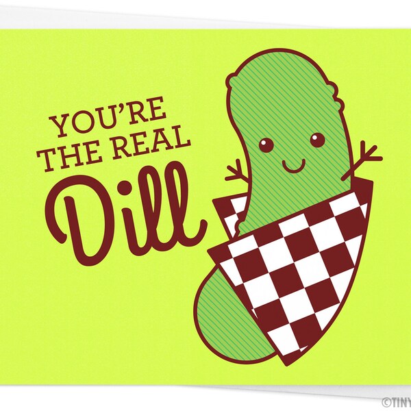 Pickle Card - Etsy