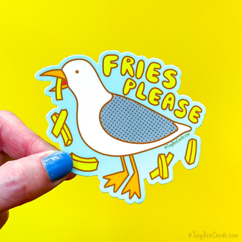 Seagull Fry Car Vinyl - Etsy