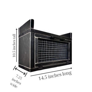 Breadbox, Chicken Wire Box, Decorative Box, Farmhouse Box, Counter ...