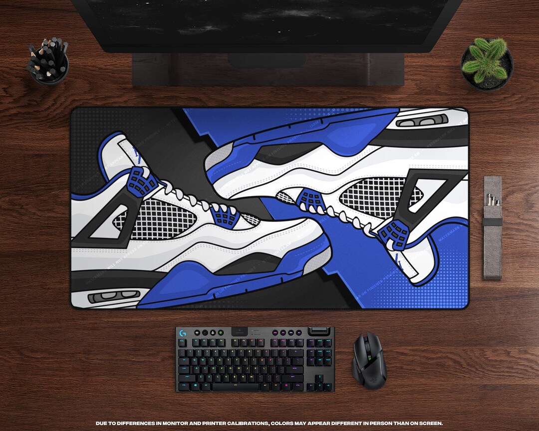 Motorsports Fours Desk Mat • XL Gaming Mouse Pad, Large Mousepad, XXL ...