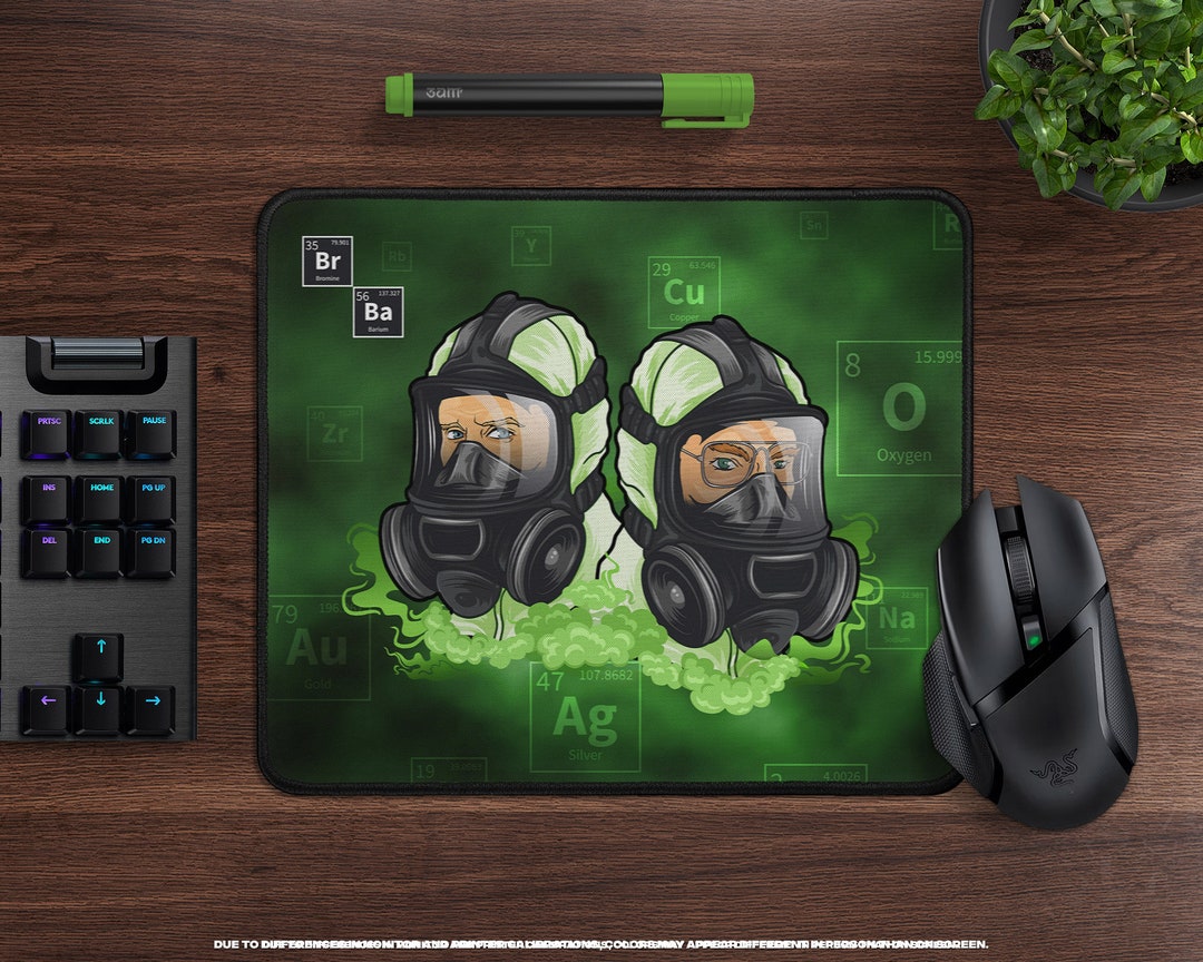 Let's Cook Mouse Pad Walter White, Jesse Pinkman, Breaking TV Themed ...