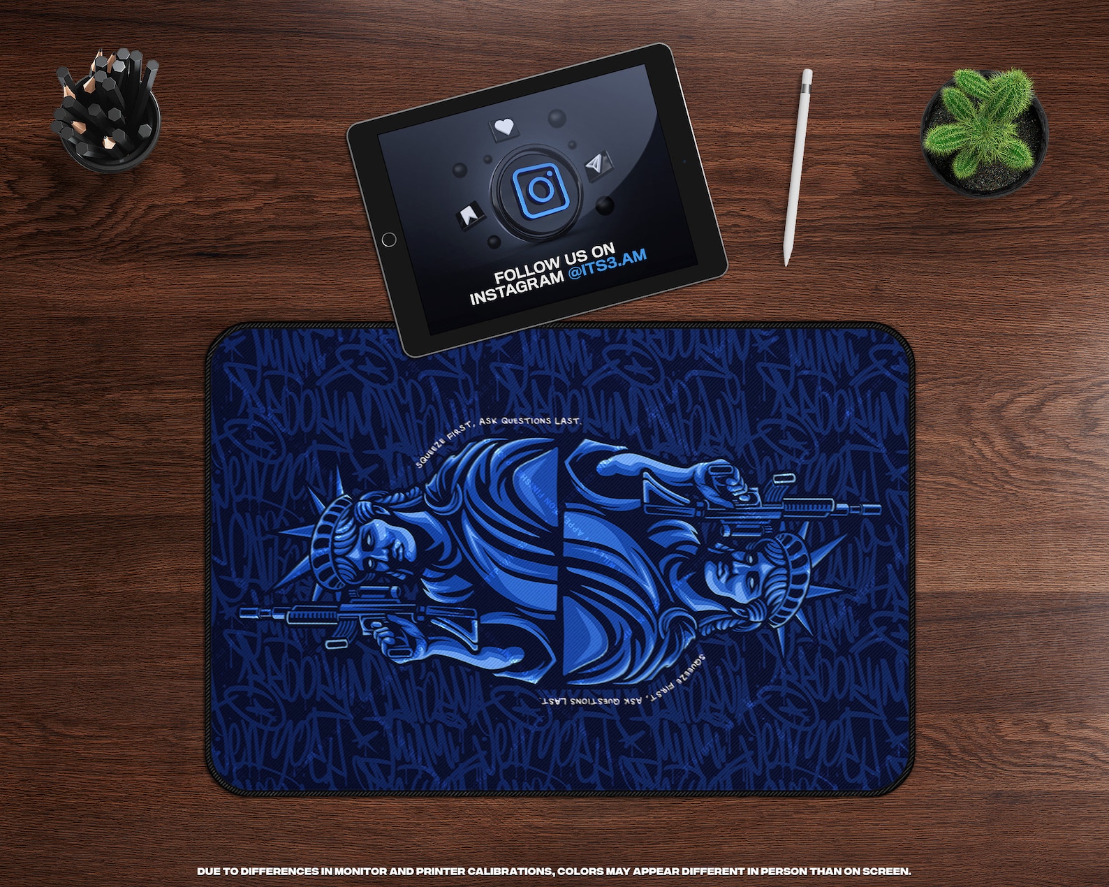 Squeeze First Desk Mat Hypebeast Room Decor XL Gaming Mouse | Etsy