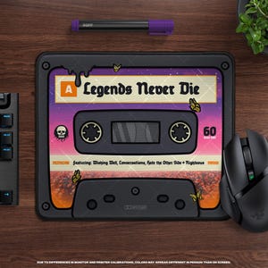 Legends Never Die Desk Mat • Hypebeast Decor, Emo Rap, 999, Cassette ...