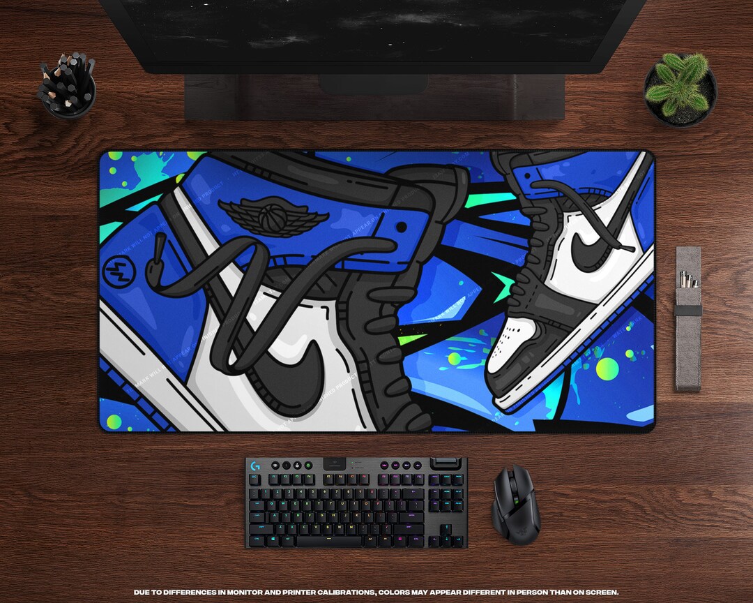 Graffiti Fragment Ones Desk Mat • XL Gaming Mouse Pad, Large Gaming Mat ...