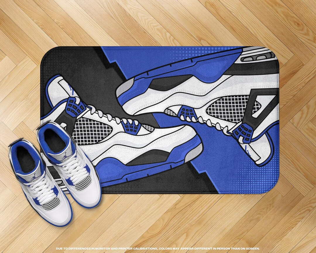 Motorsports 4s Plush Mat Hypebeast Home Decor, Sneaker Room Ideas ...