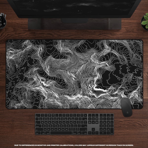 White Topo Mousepad - Etsy