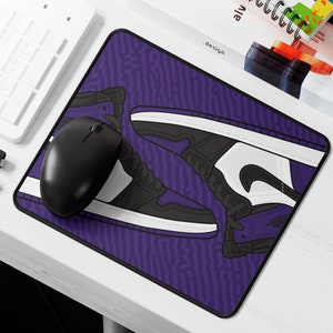 Retro Ones Sneakers Gaming Mouse Pad Sneakerhead Gaming Mousepad ...