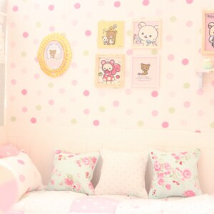 Bedroom Diorama "white Rilakkuma Room" - Blythe/pullip/lati/pukifee ...