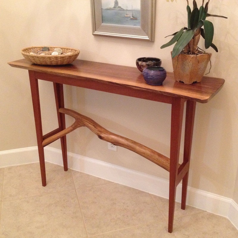 Mid Century Entry Table - Etsy