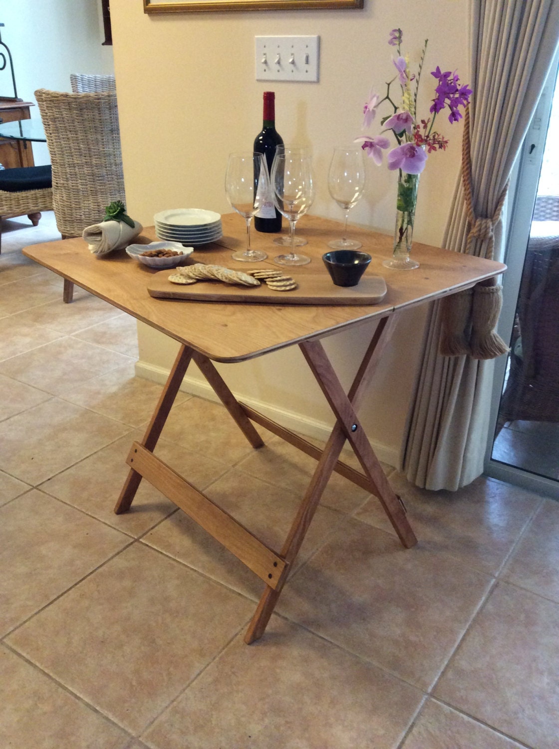 The Original Easyfold Table (large) That Gives You "small Space Style ...