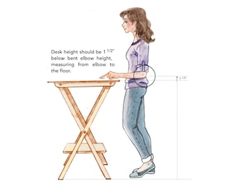 The Smart Stand-up Desk Gets You off Your Butt and Into a - Etsy
