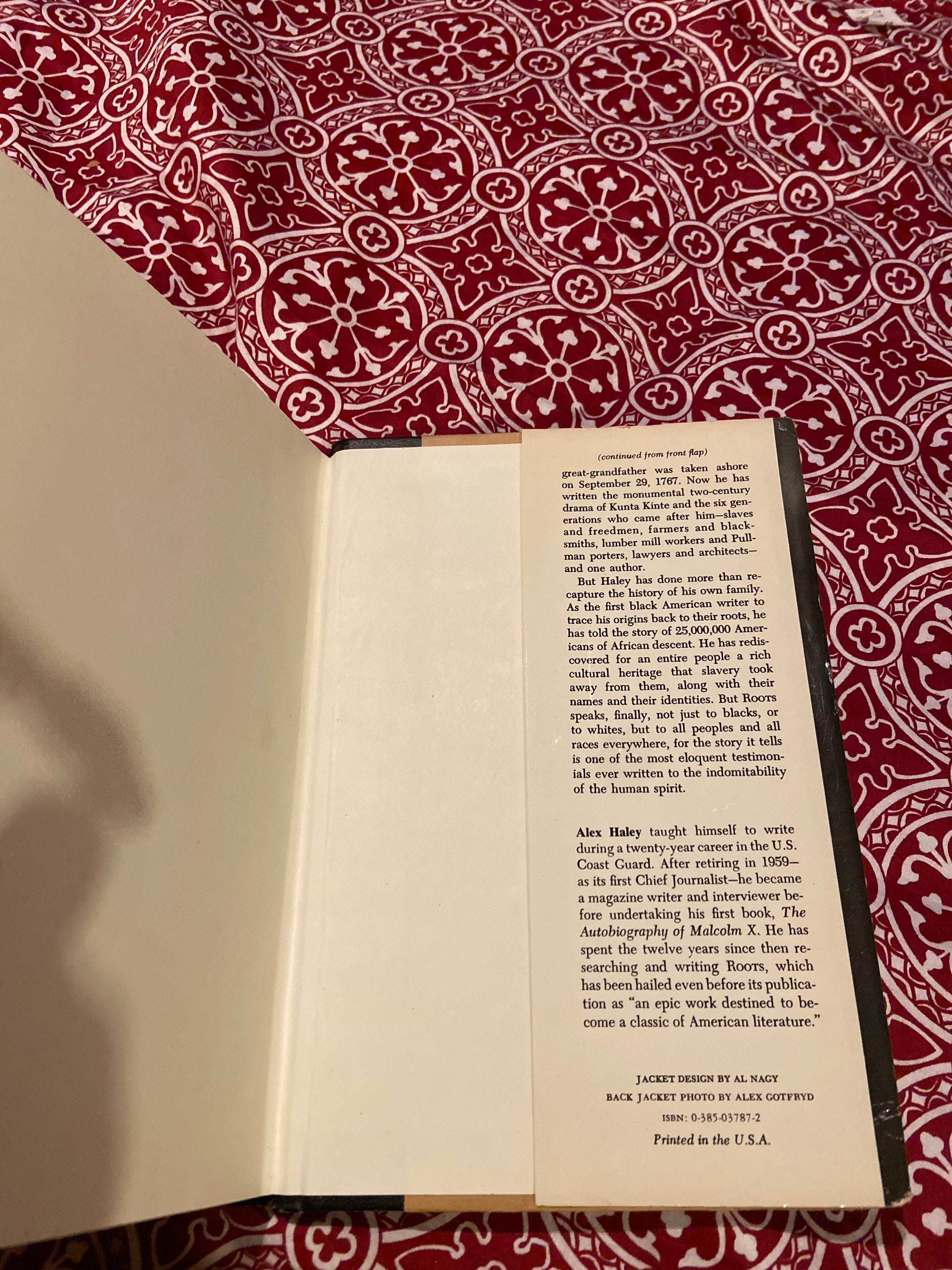 Roots, Book, the Saga of an American Family by Alex Haley - Etsy