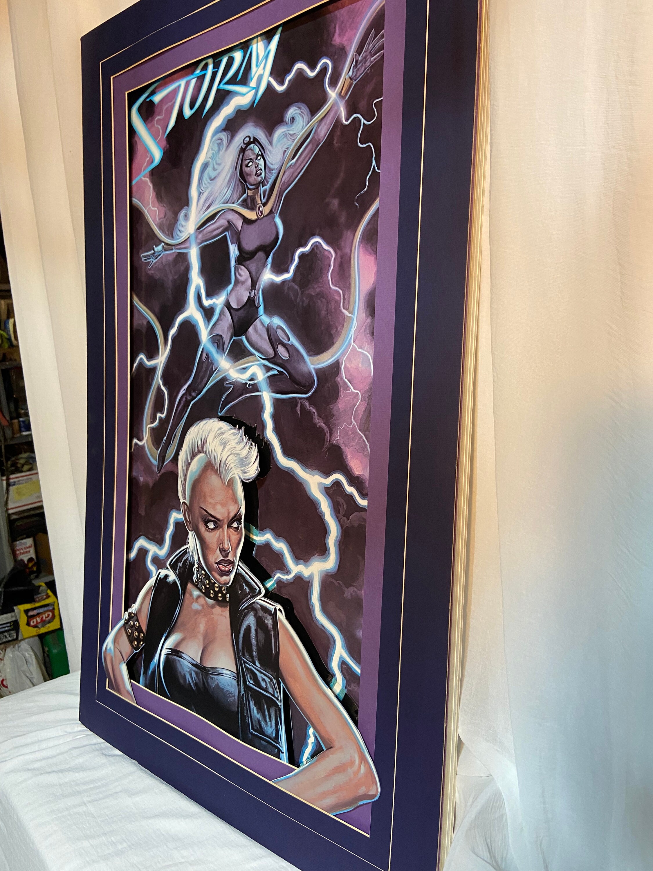 Storm X Men Marvel Poster 1980s Vintage Marvel Storm Poster - Etsy
