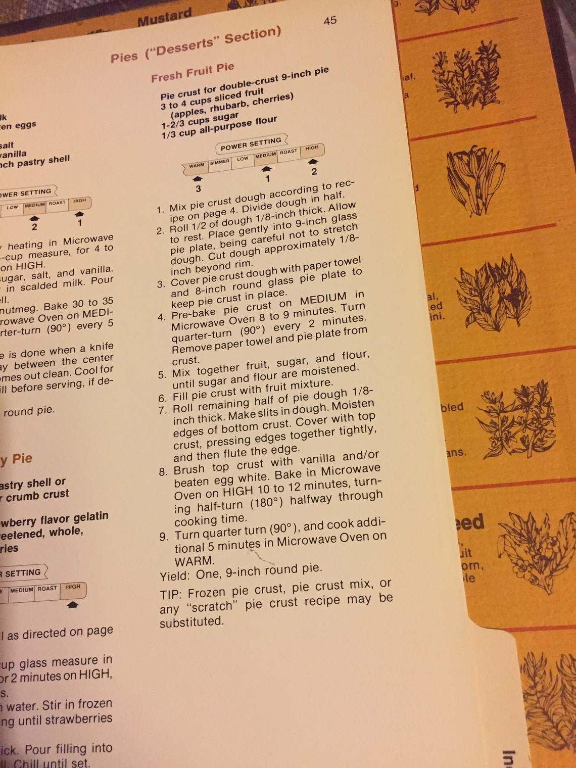 1970's Caloric Microwave Cookbook - Etsy