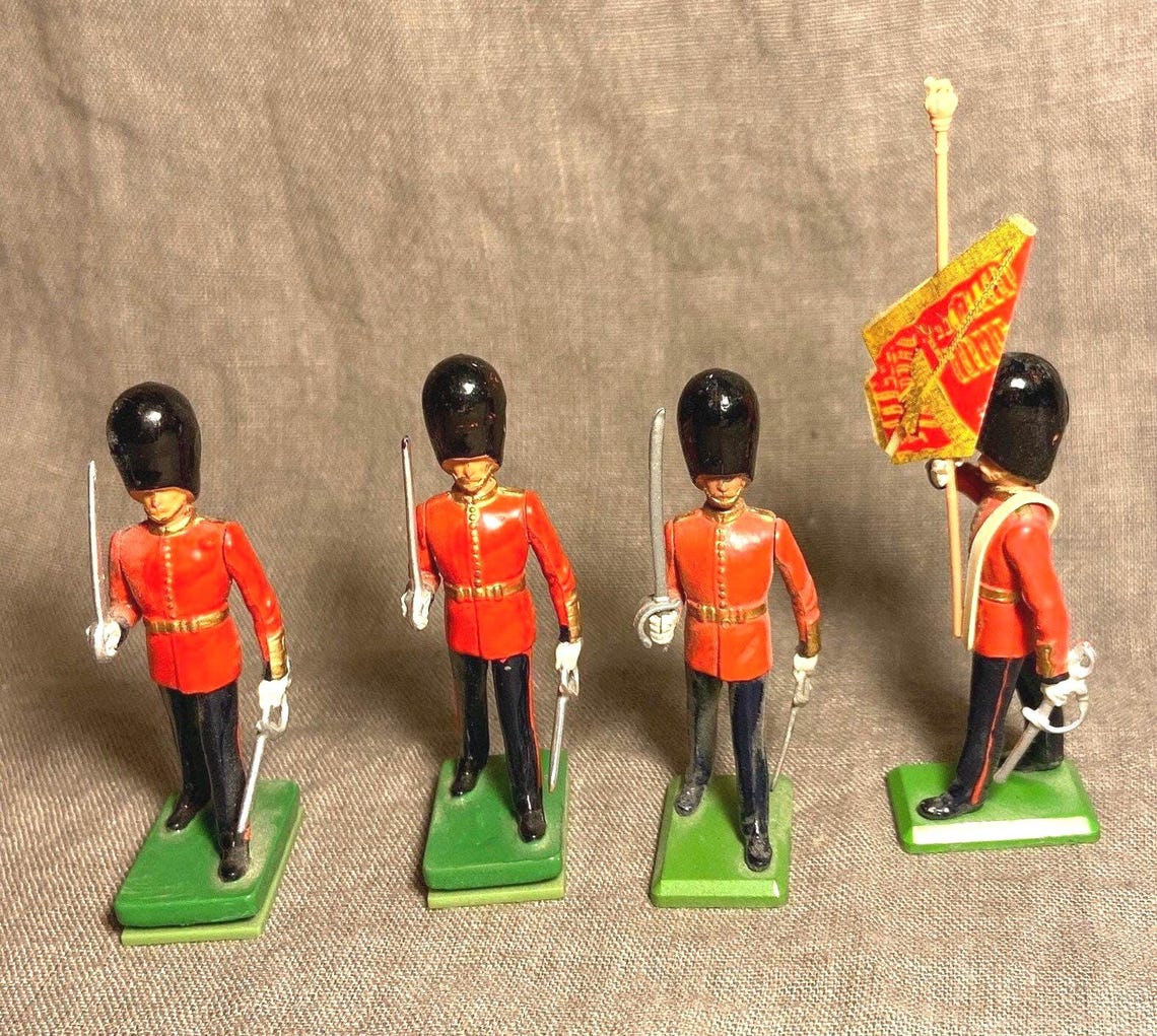Britains Ltd 4 Pieces, Toy Soldiers. Toy Soldier - Etsy