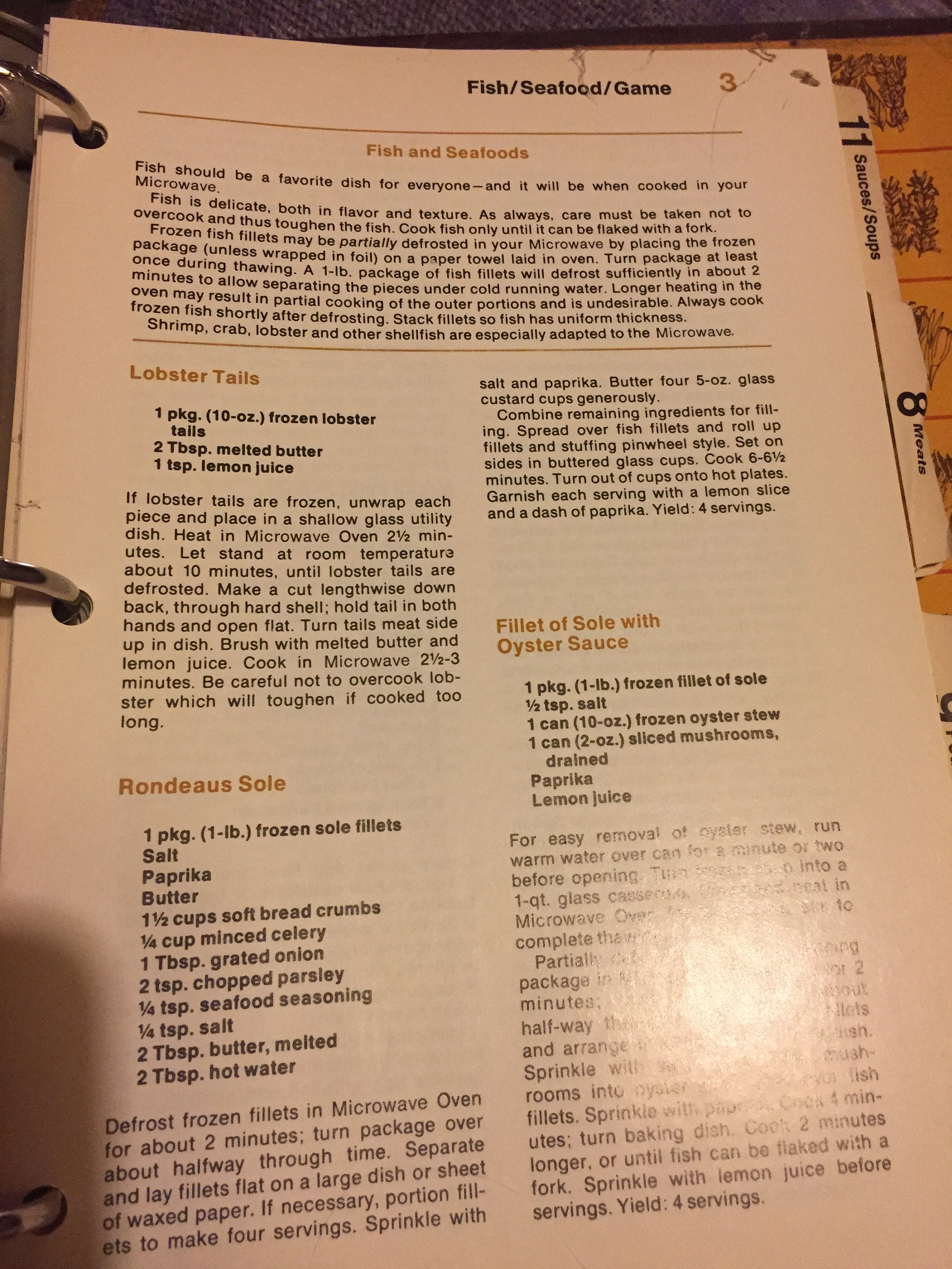 1970's Caloric Microwave Cookbook - Etsy