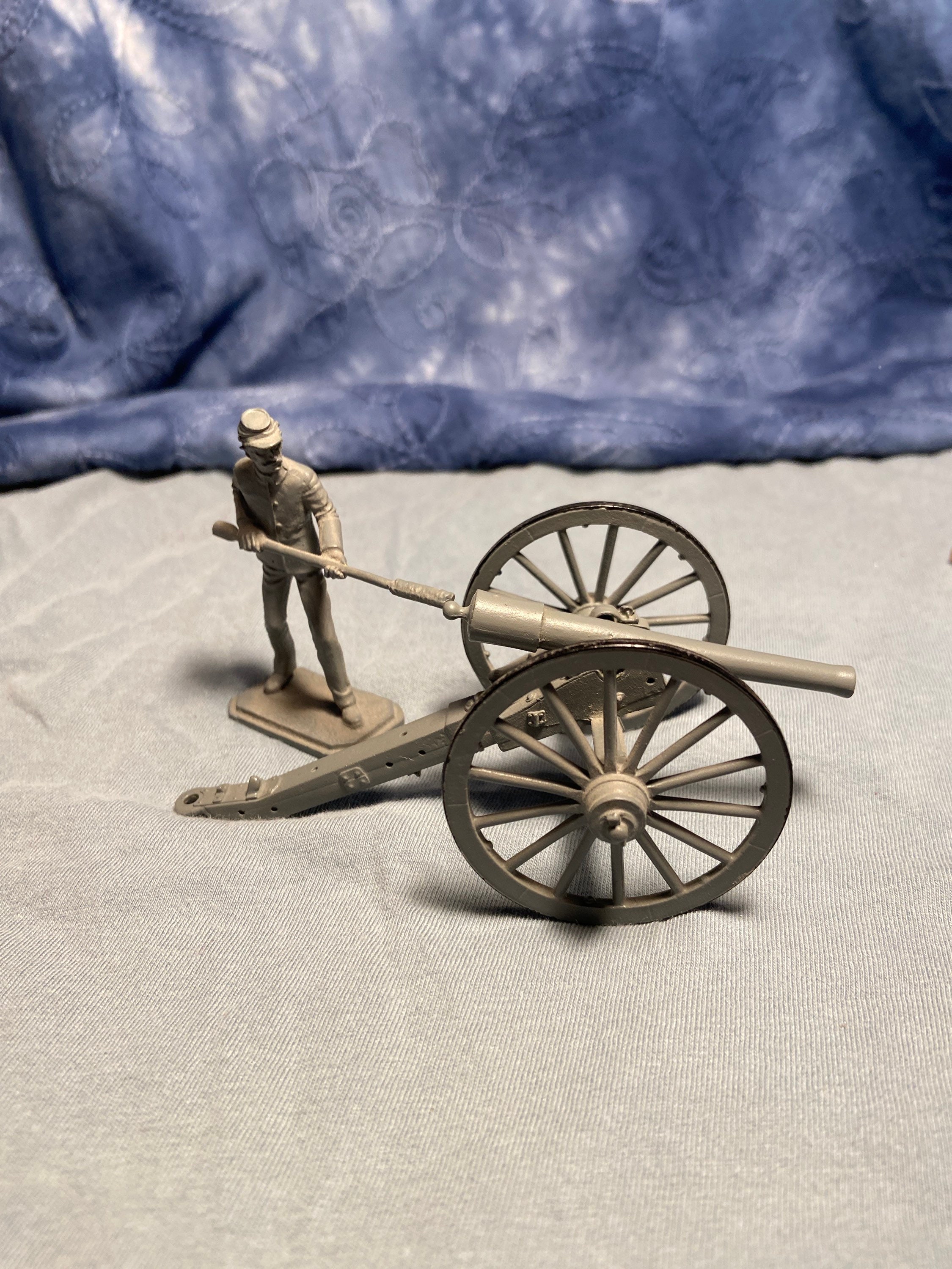 Civil War Era Soldiers With Cannon, Unpainted, 5 Pieces in Total - Etsy