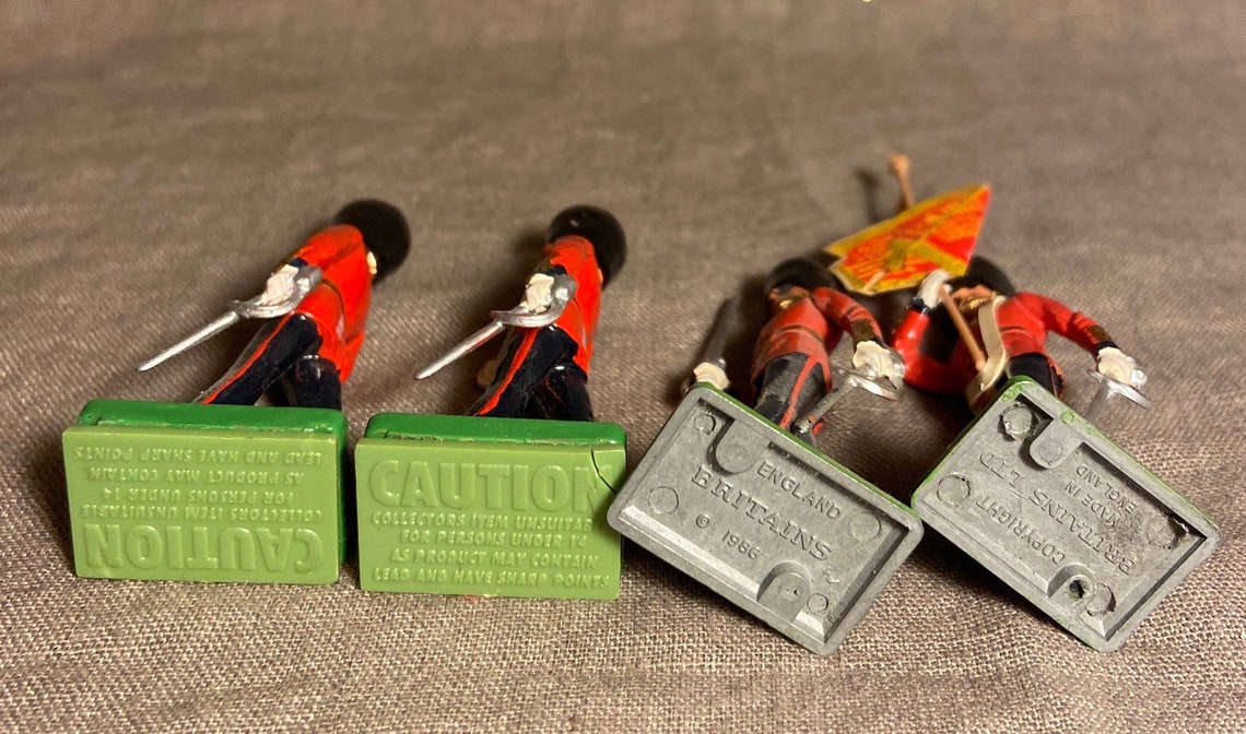 Britains Ltd 4 Pieces, Toy Soldiers. Toy Soldier - Etsy