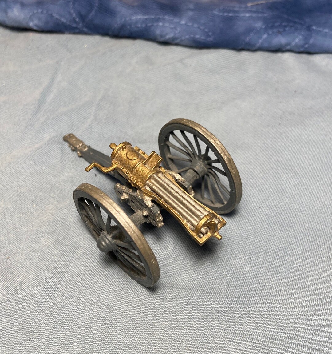 Gatling Gun Miniature Replical Lead Miniature Toy Soldiers - Etsy
