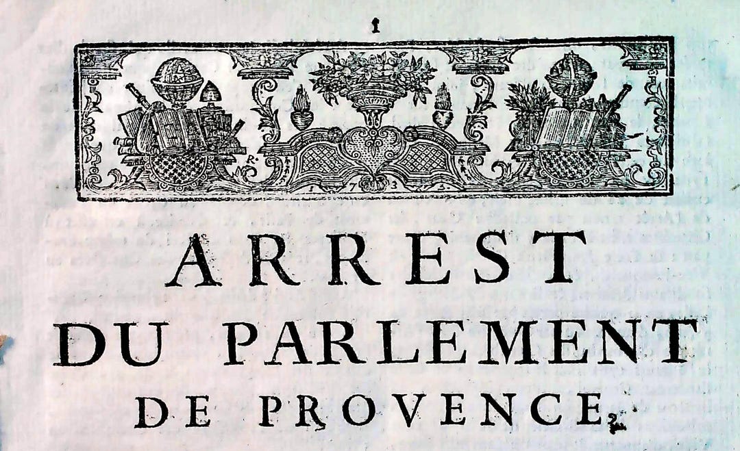 1665- French Manuscript- Reign of Louis XIV - Parchment/old Inks/seal ...